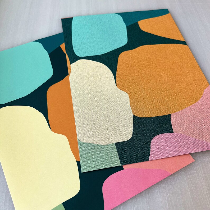 Abstract Splodges Wallpaper Removable Wallpaper Self - Etsy