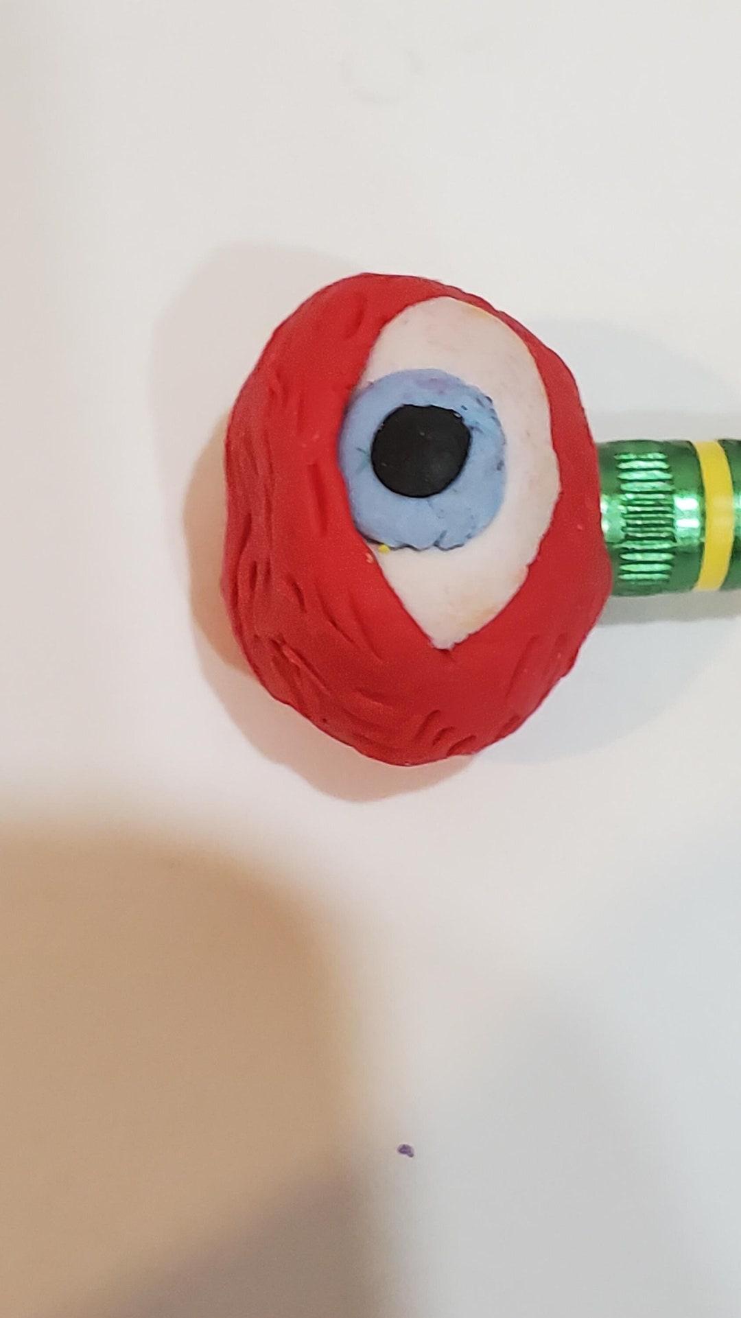 Pencil Topper Eraser of A Red Phabrisaur Eye Creature, 31 January 2025 ...