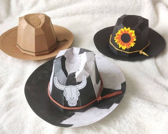 Cowboy Hat Box (1,000+ Cowboy Hat Box) | Etsy