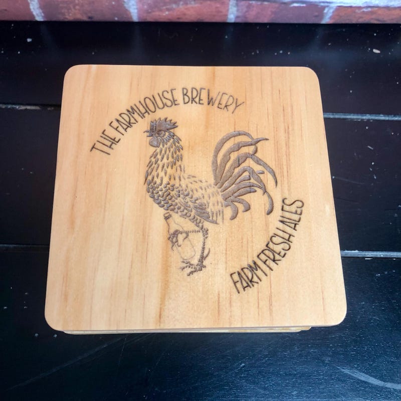 Farmhouse Coasters - Etsy