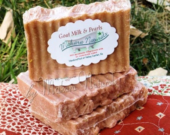 Handmade Soaps with Goat Milk & Emu Oil Vegan by MakaraNaturals