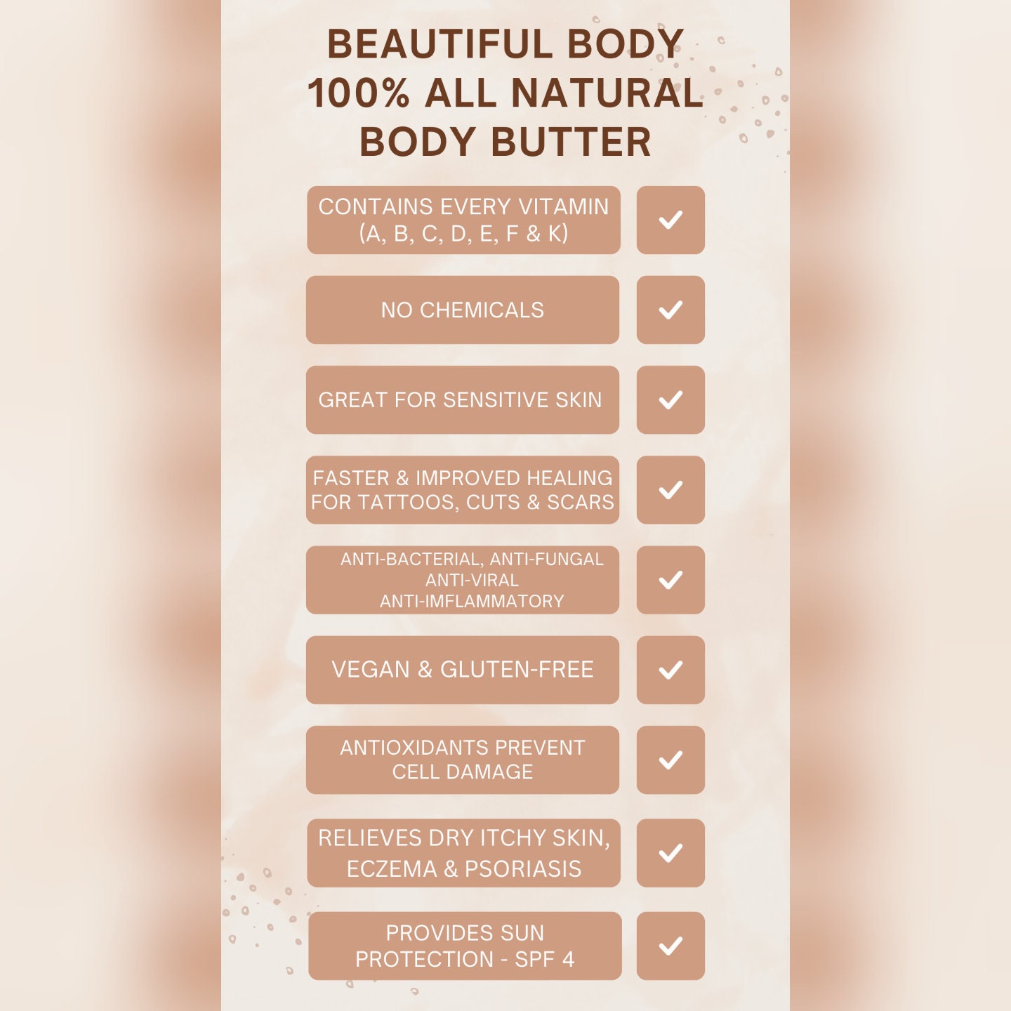 Beautiful Body, Mango Shea and Avocado Butter, Black and Gold Jar, 100% ...