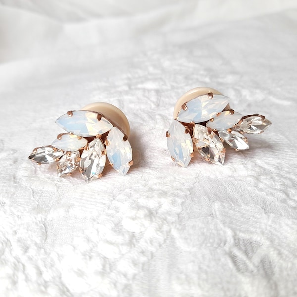 Wedding Ear Gauges 7/8 - Etsy