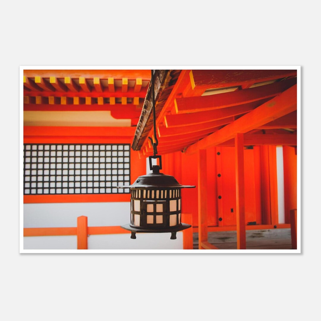 Lamp at Shrine in Miyajima Japan, Asia Travel Photography - Etsy