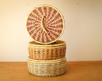 Basket With Lid | Etsy