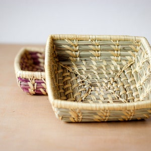Small Square Basket Handmade & Fair Trade - Etsy