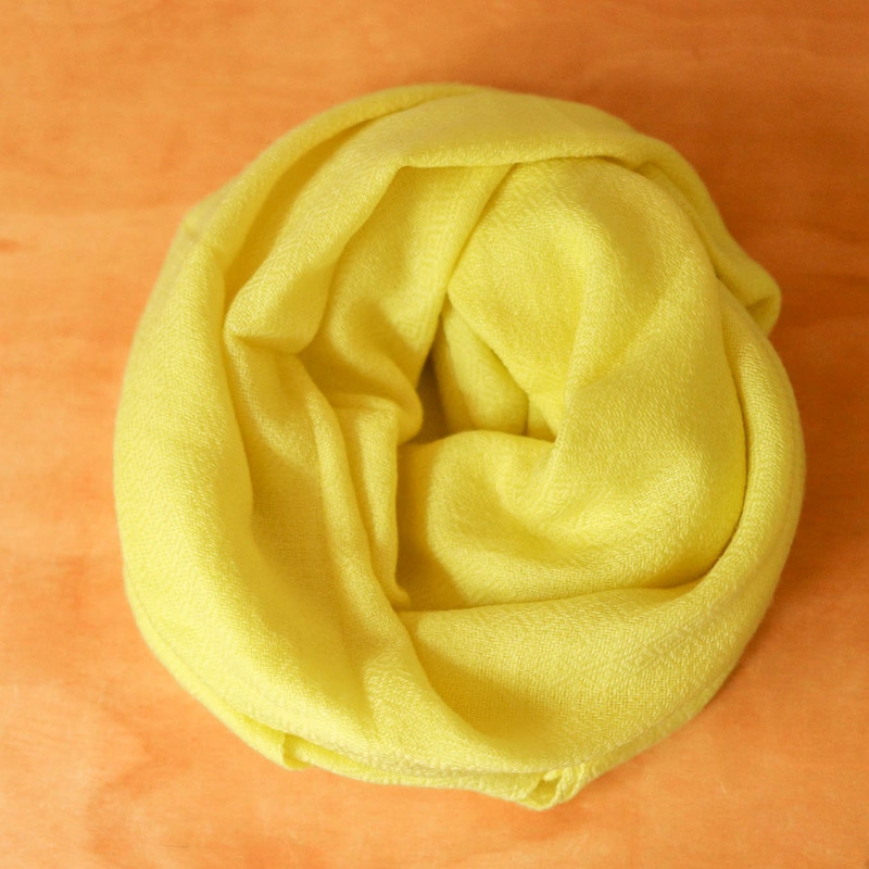 Neon Yellow Scarf - Etsy