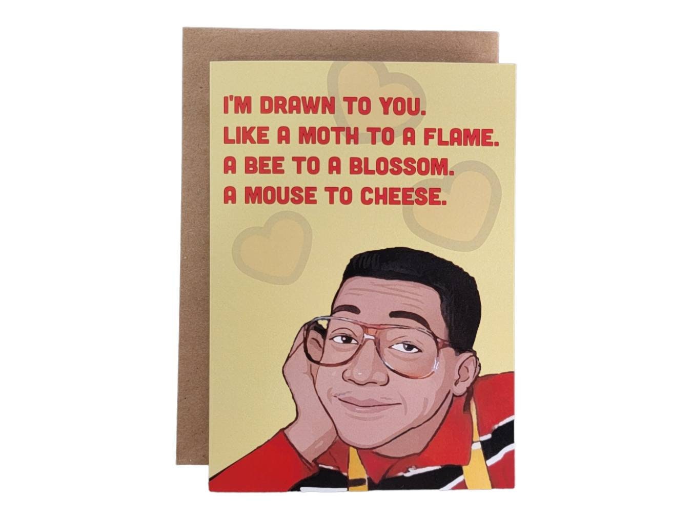 I'm Drawn to You Like A Mouse to Cheese (urkel) - Etsy