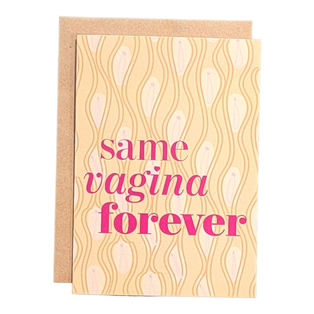 Same Vagina Forever - Etsy