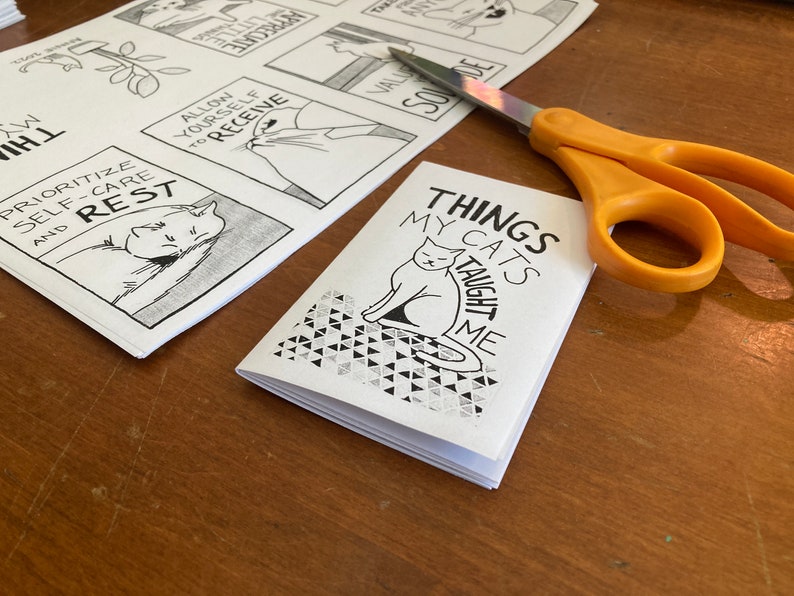 Things My Cats Taught Me (zine) - Etsy