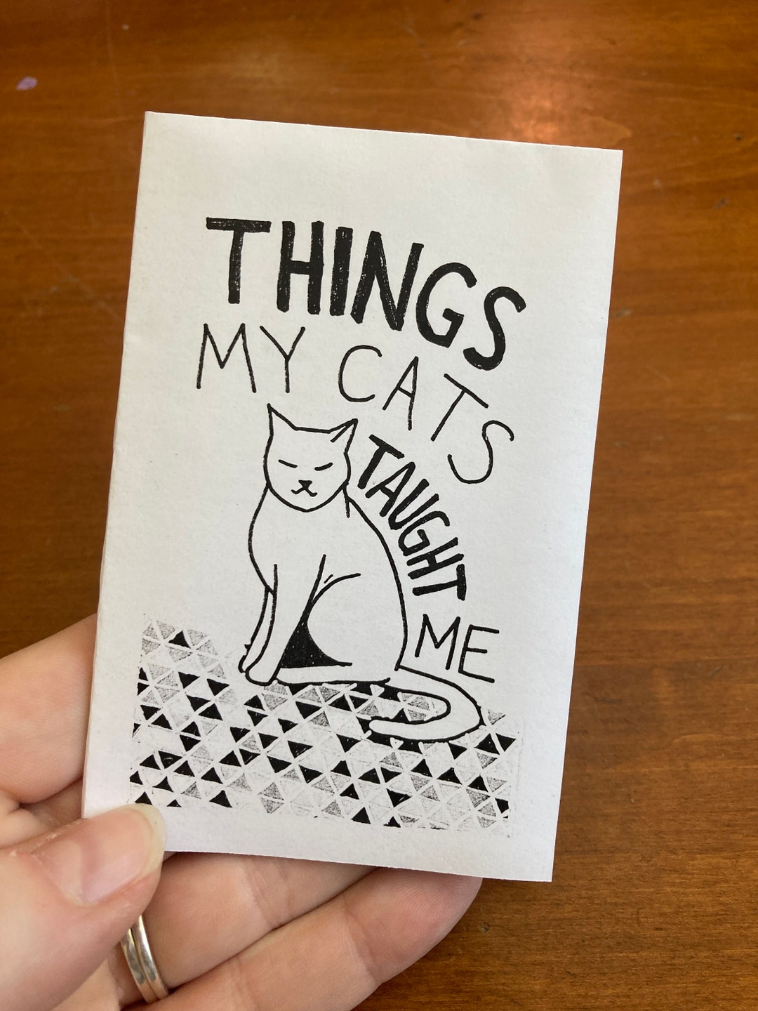 Things My Cats Taught Me (zine) - Etsy