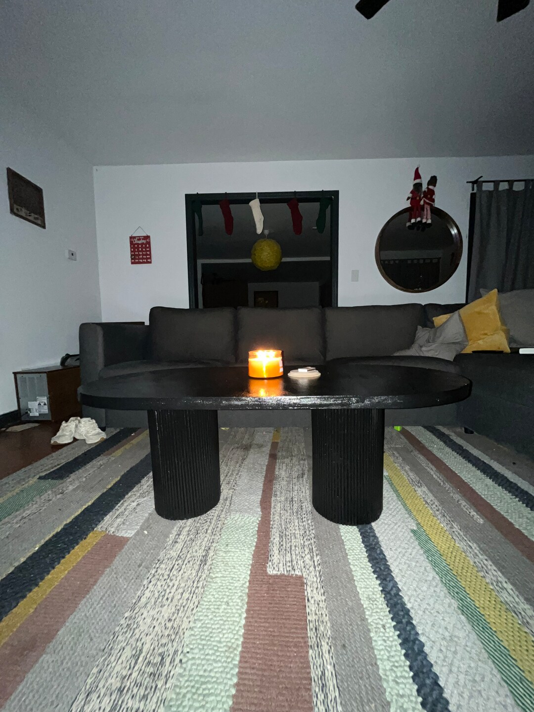 The N.A.T Oval Fluted Coffee Table - Etsy