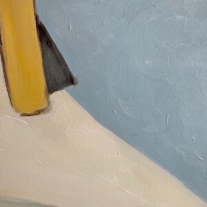 Still Life in Blue Oil Colors Abstract Primitive Still Life ...