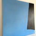 Square Blue Painting Abstract Oil Paint Contemporary Art Abstract Paint ...