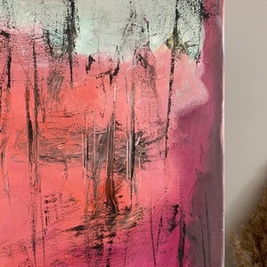 Square Abstract Oil Paint Contemporary Art Abstract Paint Canvas ...