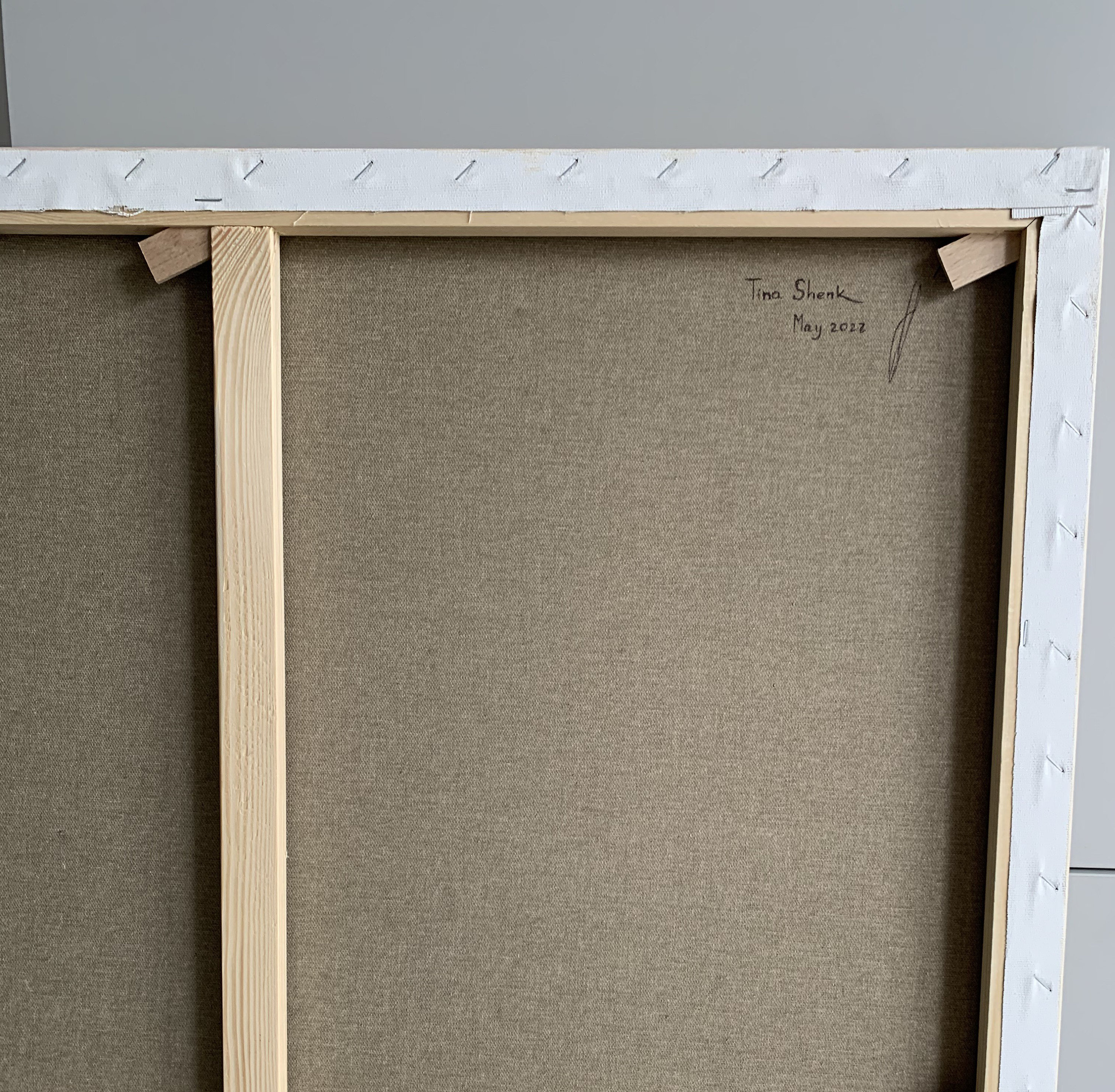 Big White Square Abstract Oil Painting Contemporary Art Abstract ...