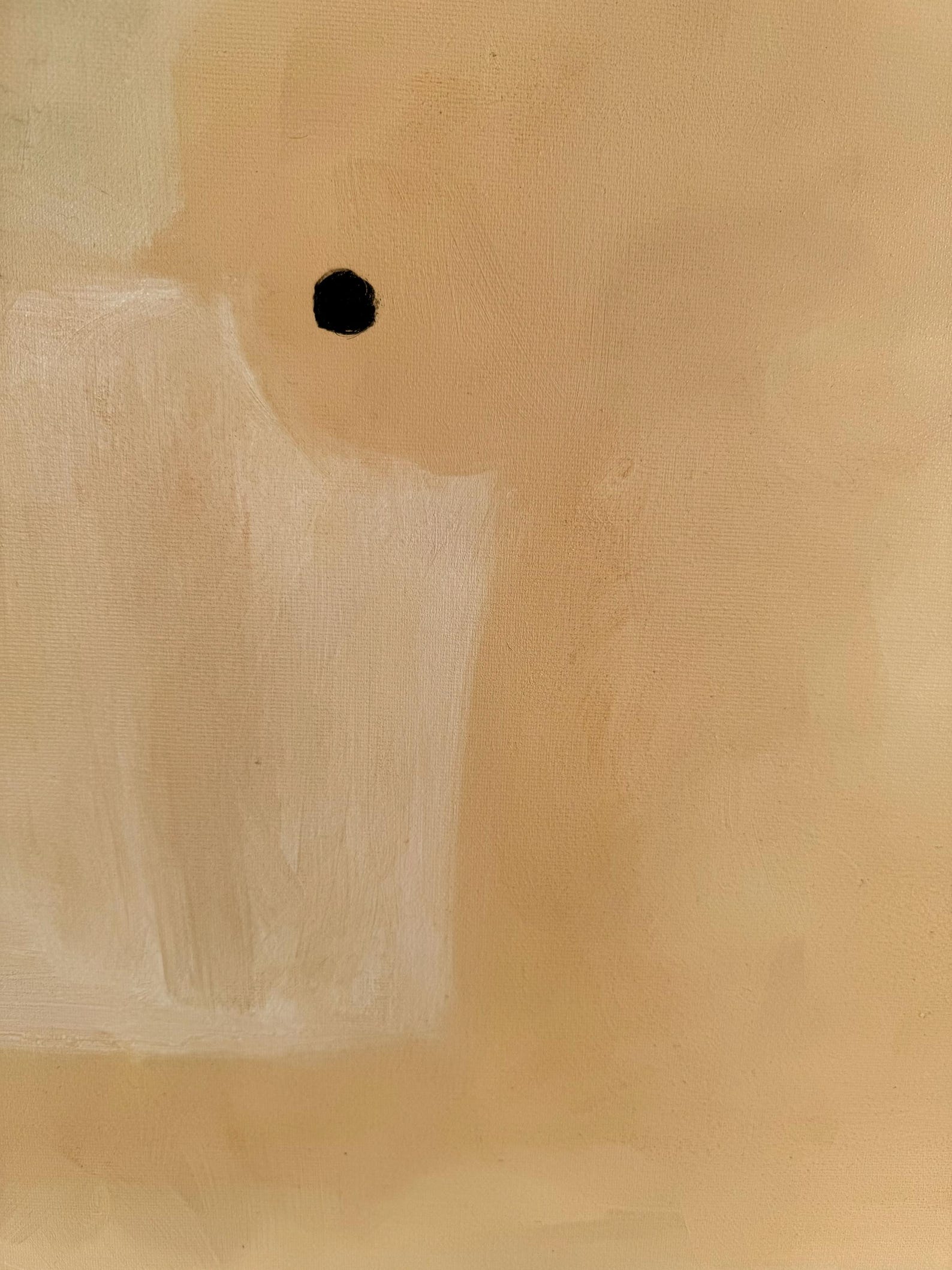 Original Oil Peach Painting Abstract Modern Oil Painting Contemporary ...