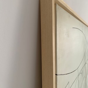 Big White Square Abstract Oil Painting Contemporary Art Abstract ...