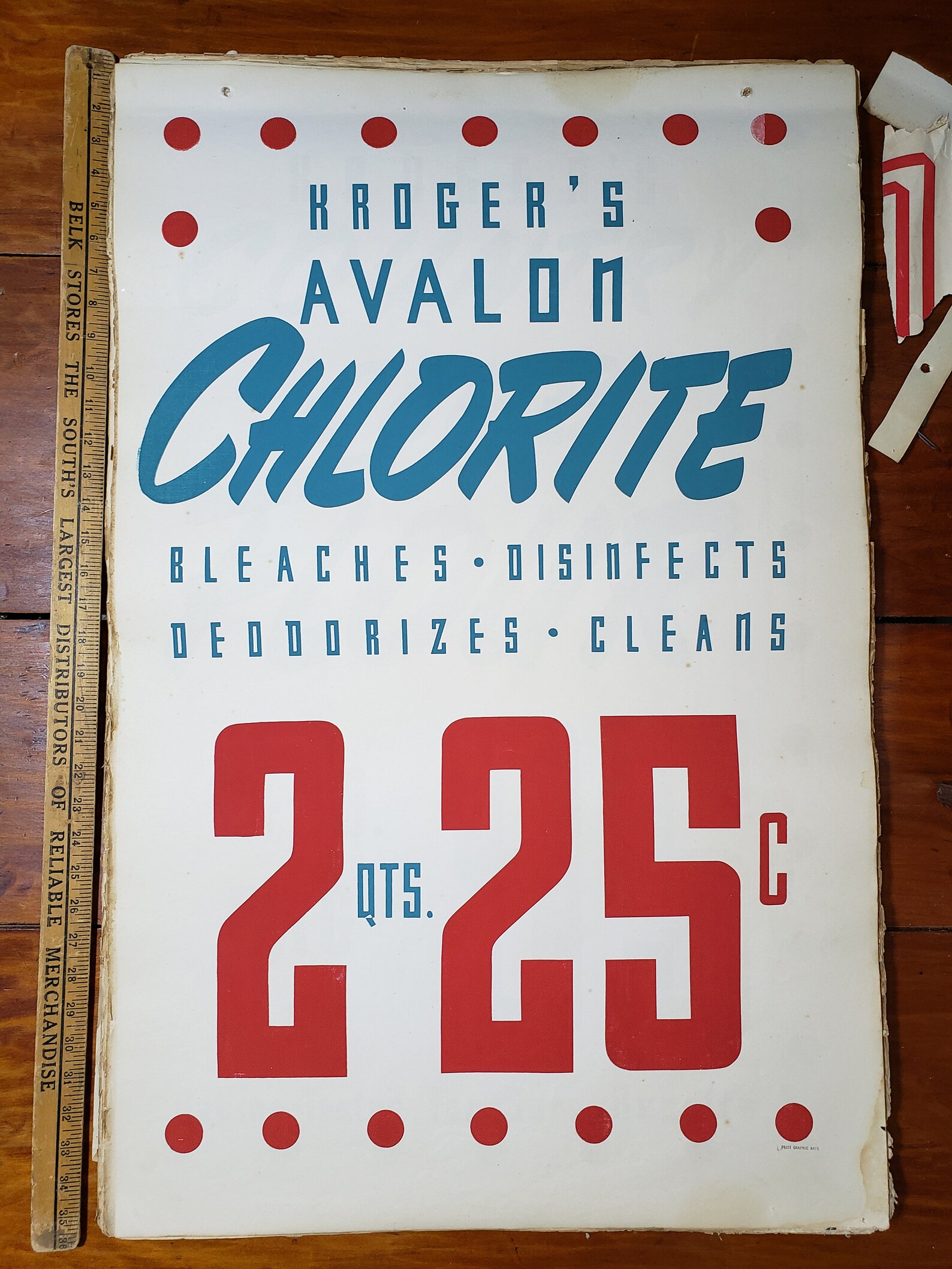 Assorted 1942 Kroger Grocery Store Posters Etsy