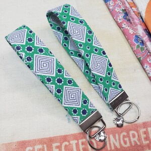 Chicken Linen Feedsack Key Fob Keychain Sewn From Genuine Feed and ...