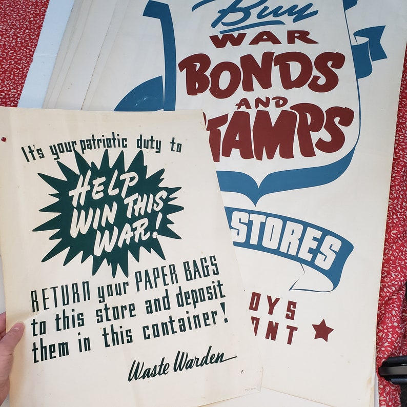 Assorted 1942 Kroger Grocery Store Posters - Etsy