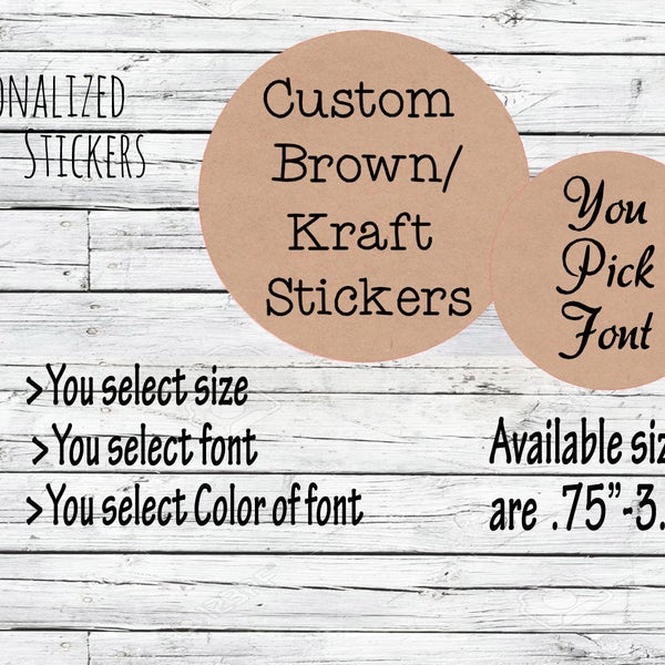 Brown Kraft - Etsy
