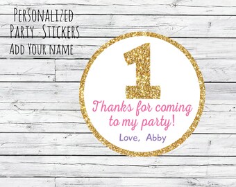 Birthday sticker | Etsy