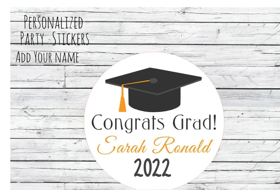 2021 Graduation Stickers, Graduation Party Favor Labels, Gift Stickers ...