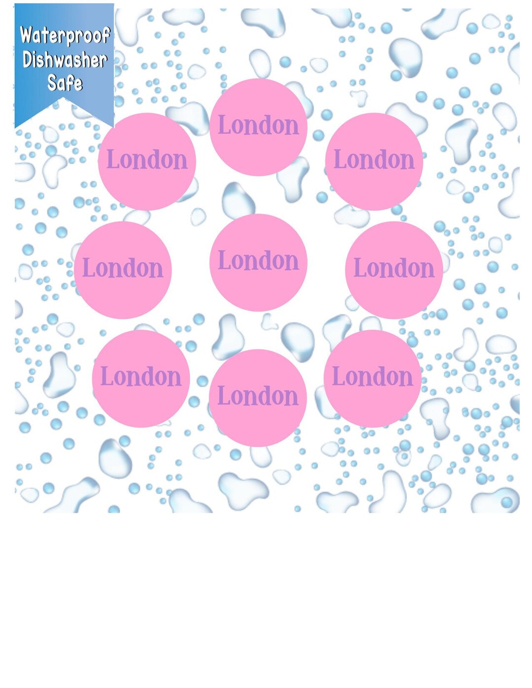 120 School Supply Labels, Personalized Waterproof, Dishwasher-safe ...