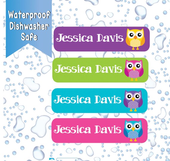 Waterproof Daycare Labels Daycare Preschool Personalized | Etsy