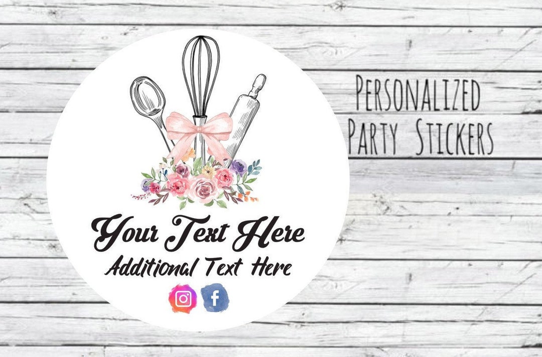 Custom Stickers Custom Labels Printed Stickers Round - Etsy