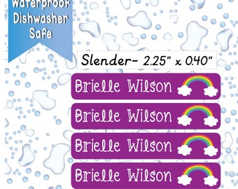 Long Skinny Labels - Etsy