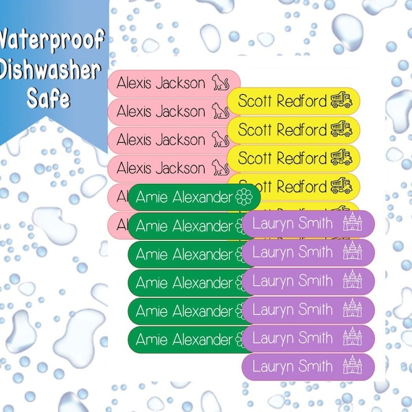 Waterproof Labels - Etsy