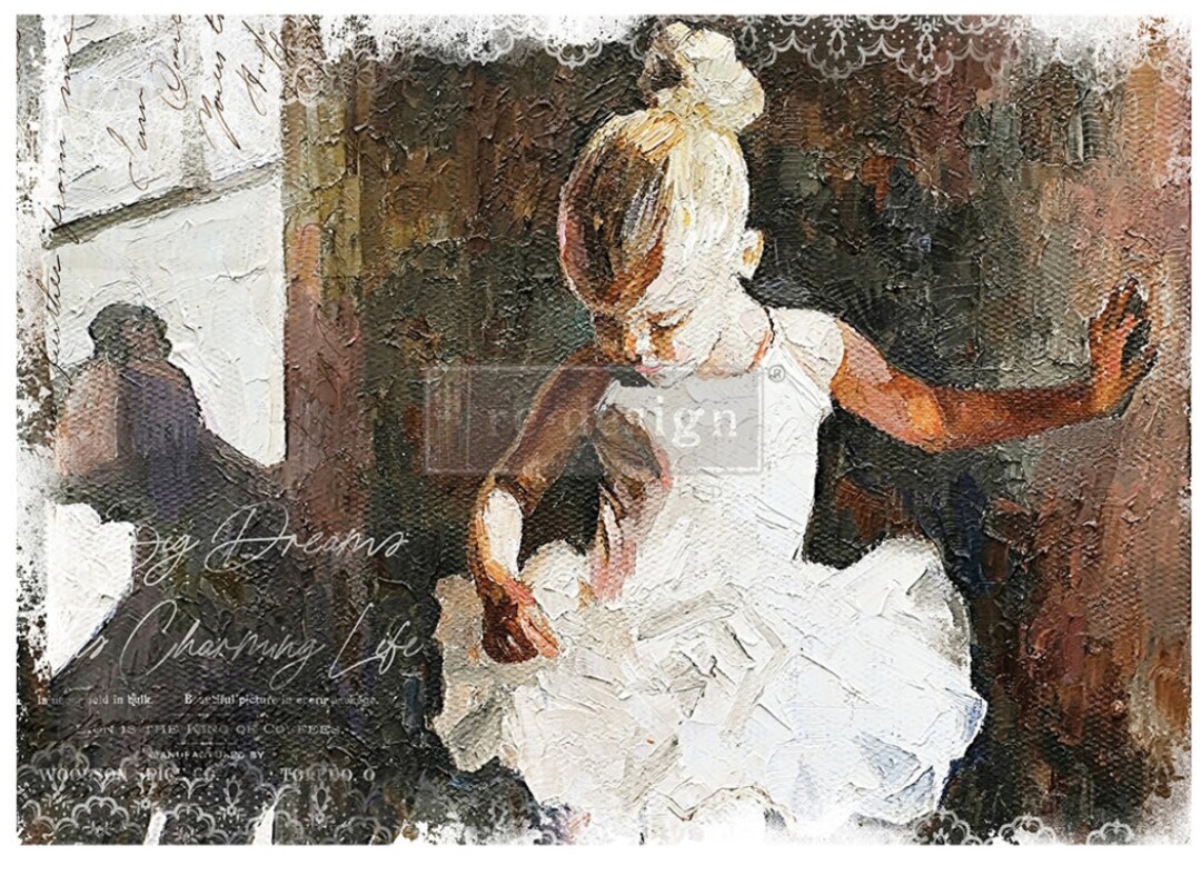 DANCER A1 DECOUPAGE RICE Paper Mulberry Tissue Paper Redesign With ...