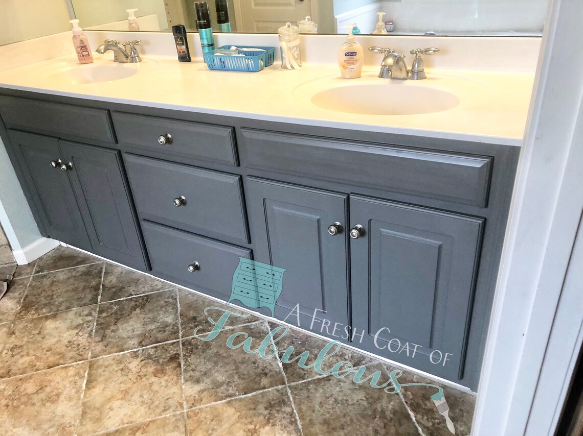 HURRICANE GRAY Dixie Belle Chalk Mineral Paint Fast Shipping - Etsy