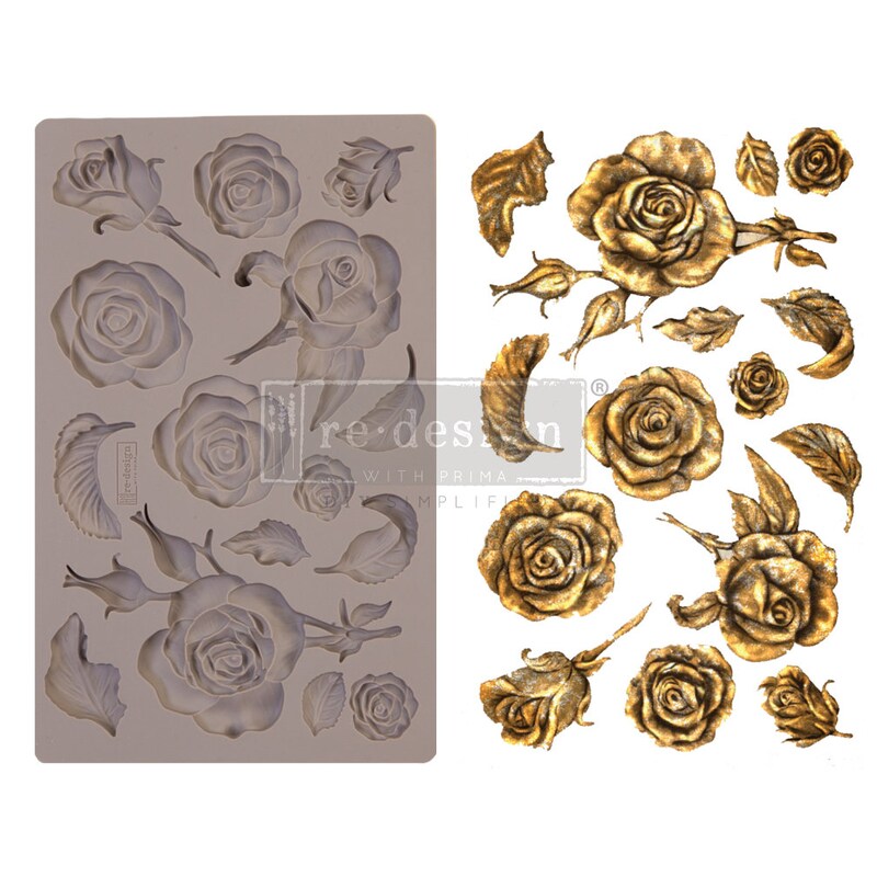Rose Mold - Etsy