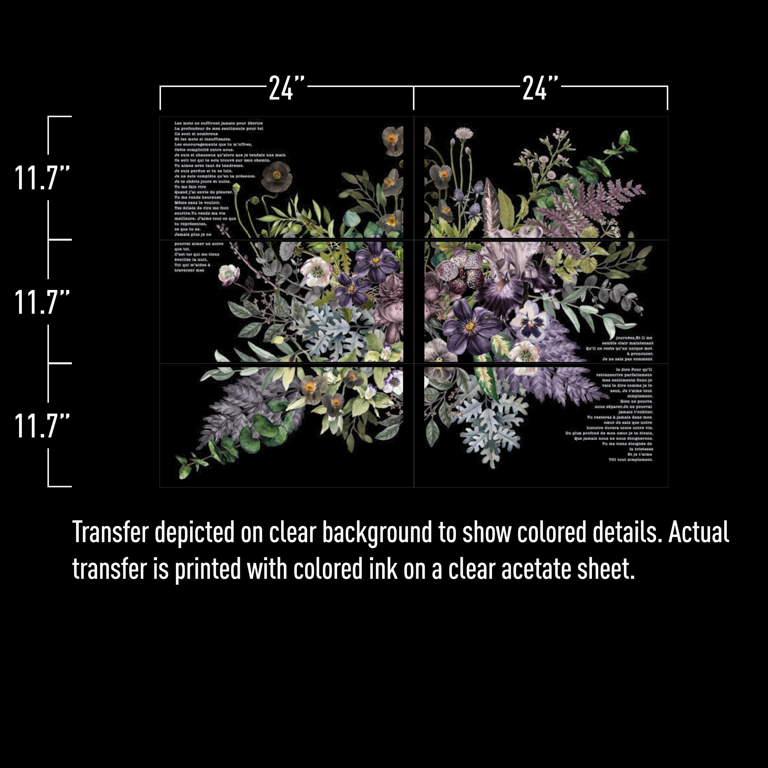 VIGOROUS VIOLET TRANSFER Redesign With Prima Fast Shipping - Etsy
