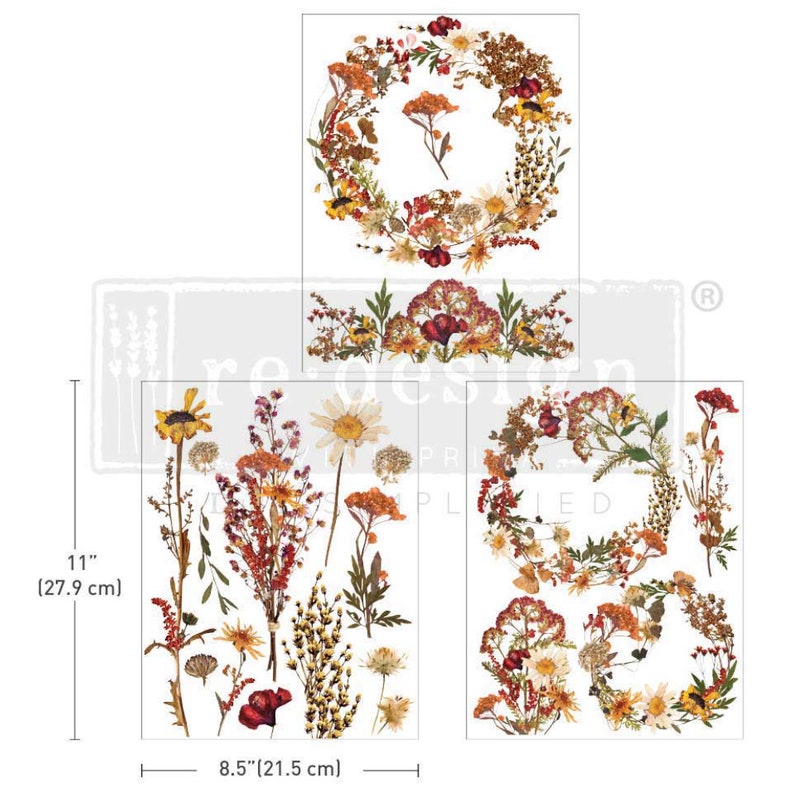 Flower Transfer - Etsy