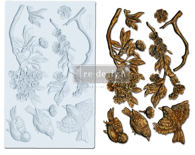 AVIARY REDESIGN DECOR Mould, Bird Mould, Fast Shipping - Etsy