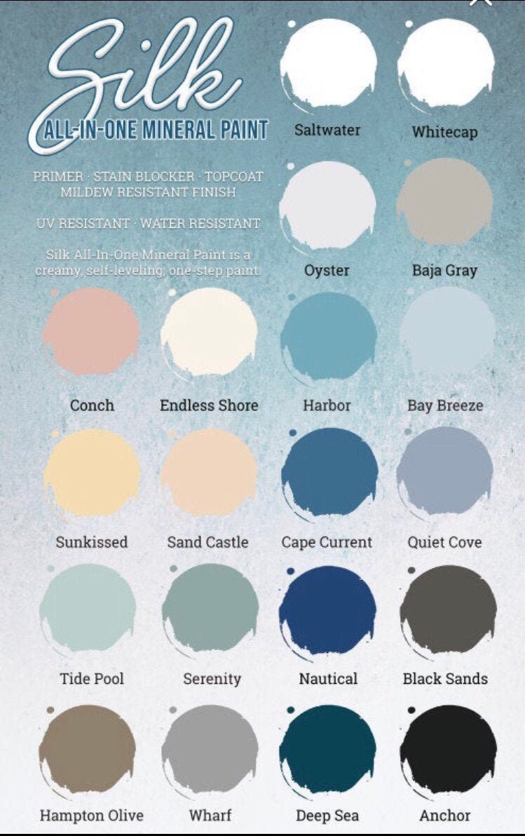 SILK ALL in ONE Mineral Paint Furniture and Cabinet Paint by - Etsy