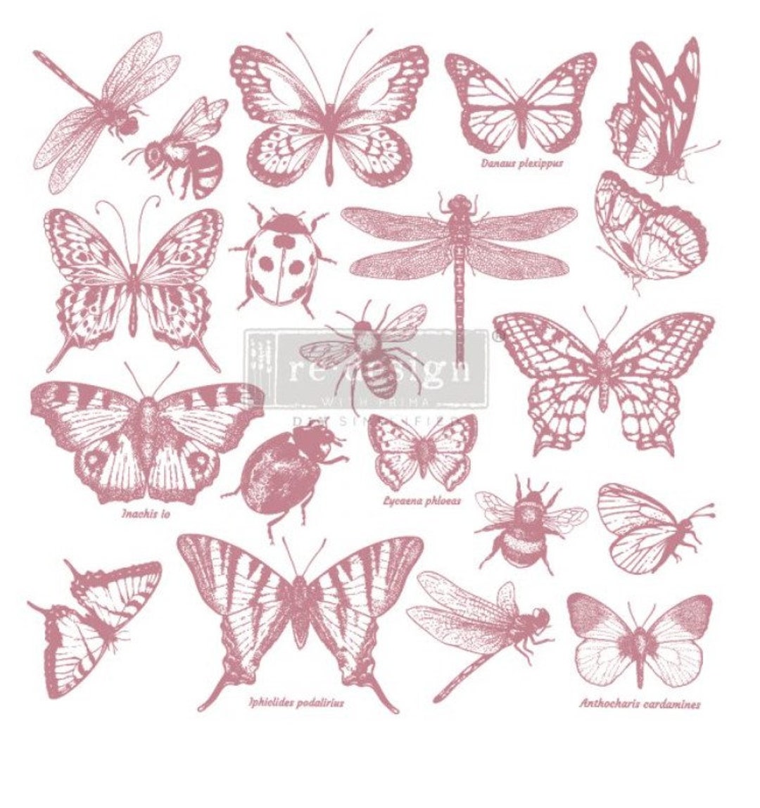 MONARCH COLLECTION Decor STAMPS, Redesign With Prima, Fast Shipping - Etsy