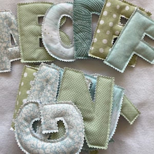 Fabric Alphabet Letters - Etsy