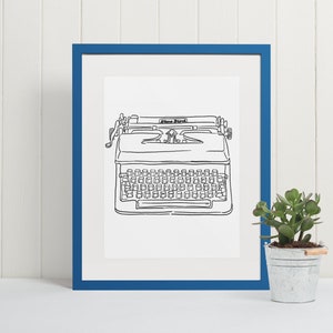 1959 Bluebird 18b + Typewriter Instant Digital Download PNG - SVG - PDF ...