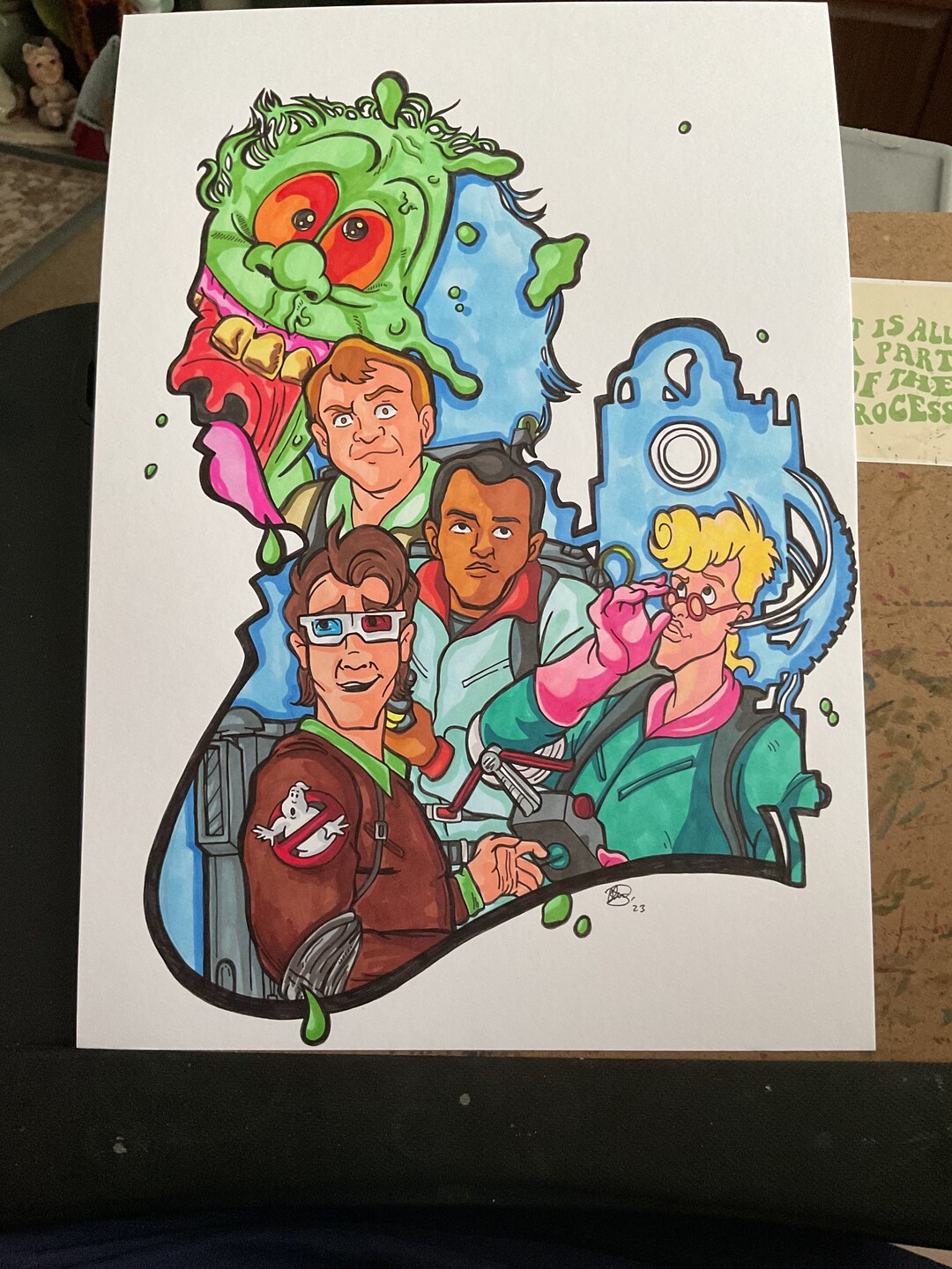 Ghostbusters Fanart Who Ya Gonna Call - Etsy