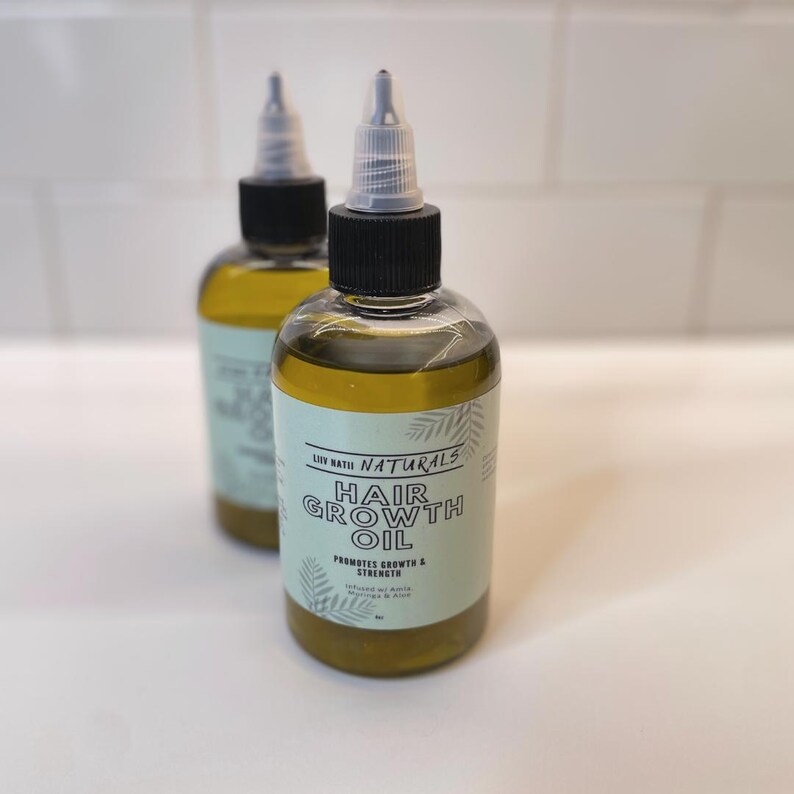 Hair Growth Oil With Ayurvedic Herbs | Strengthen & Nourish Hair | Anti ...