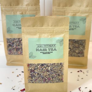 Hair Growth Tea Rinse | Repair & Restore Herbal Hair Tea ...