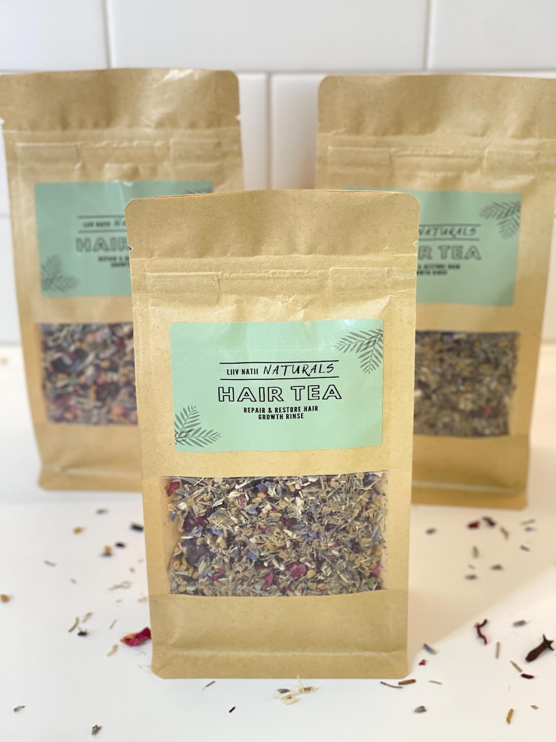 Hair Growth Tea Rinse | Repair & Restore Herbal Hair Tea ...