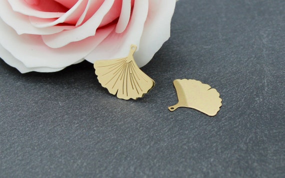 8 Charms Ginkgo Sheet Prints in Gold or Silver Platinum | Etsy