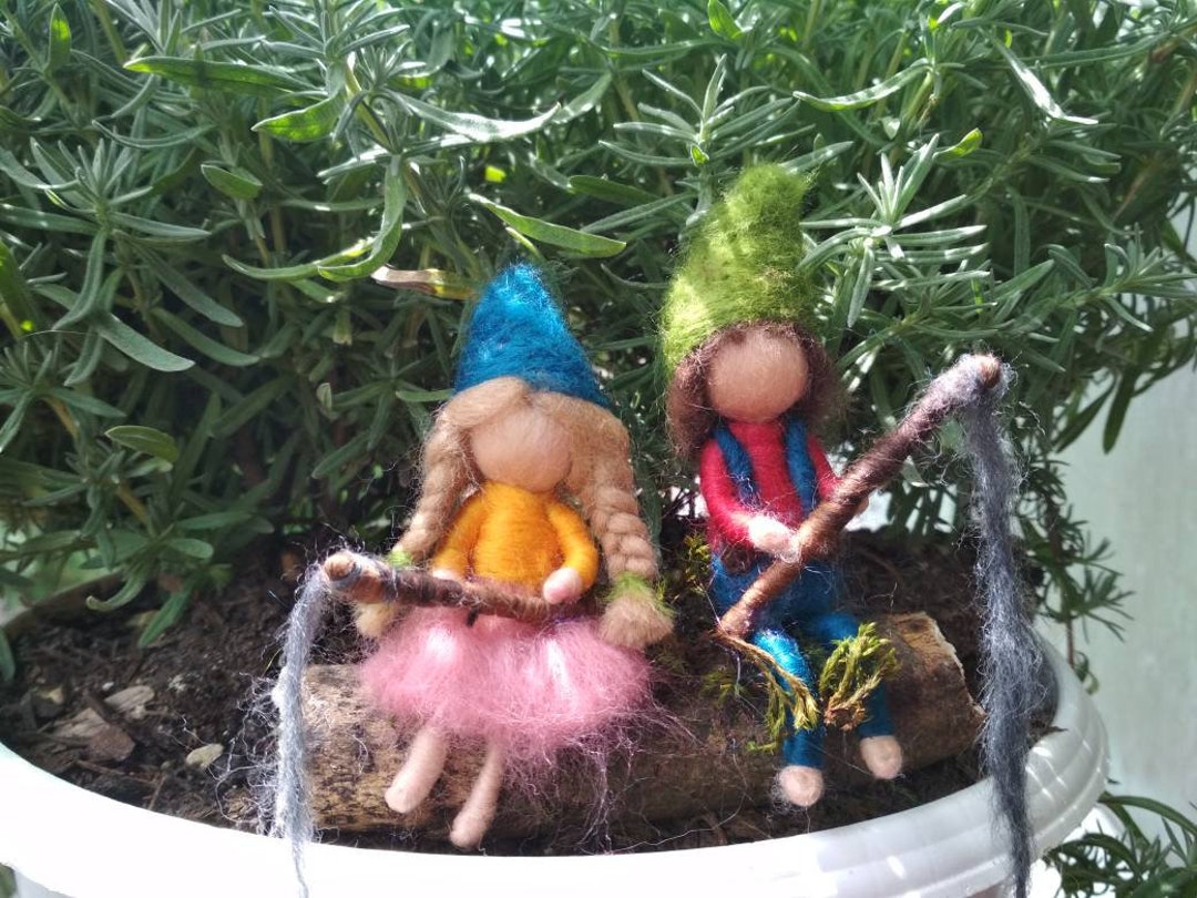 Dwarf Children, Felt Figures - Etsy
