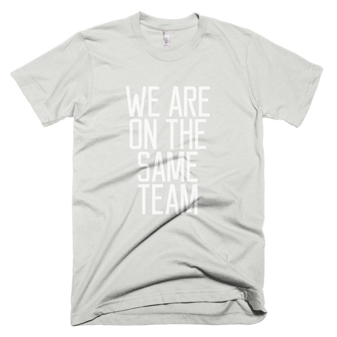 We Are on the Same Team T-shirt for Men in Team Teamwork Game - Etsy
